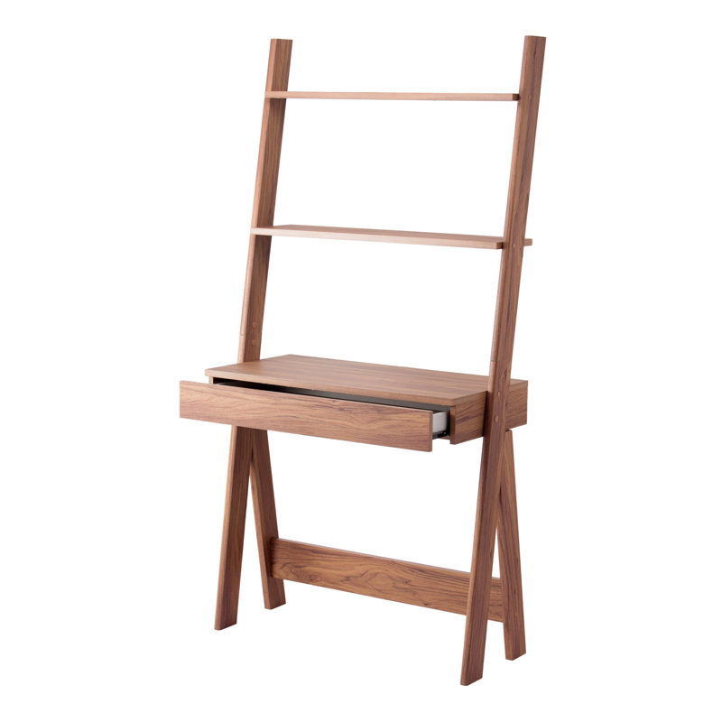 Sand Stable Sessimore Leaning Ladder Desk Reviews Wayfair